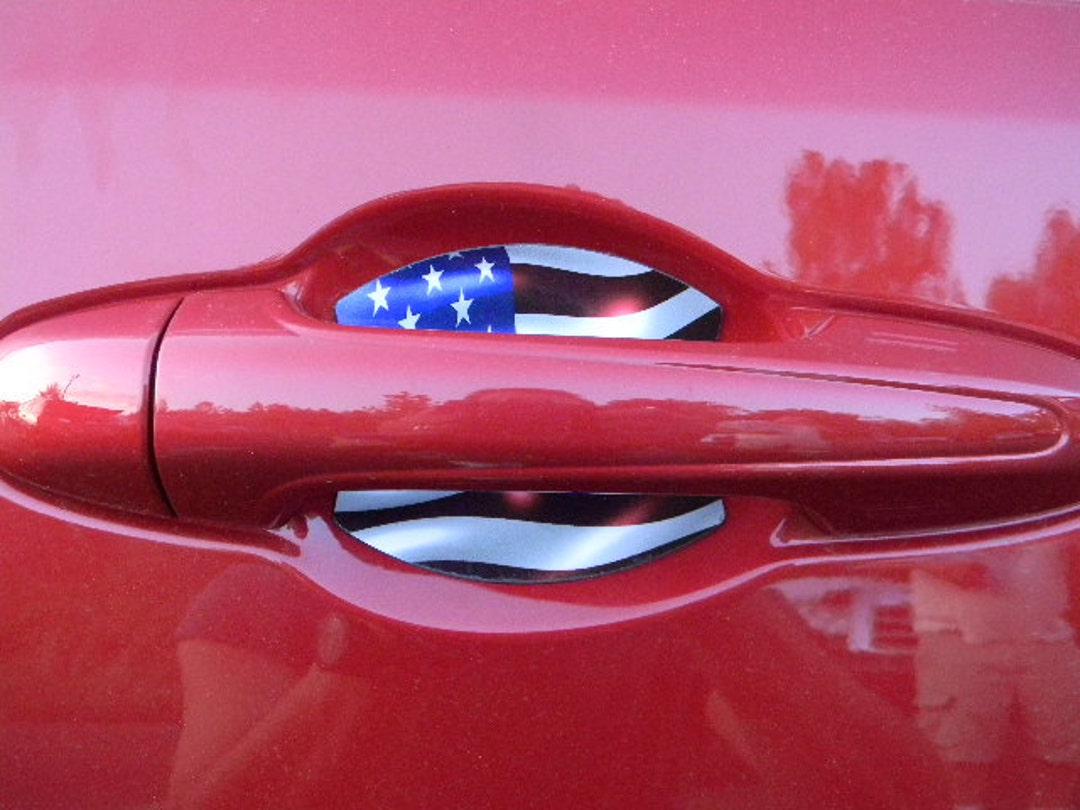 USA Flag New Auto Accessory Car Door Handle Scratch Cover Guards ...