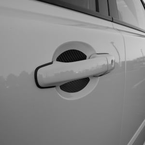 Mini Cooper Clubman Auto Accessory Carbon Fiber Car Door Handle Scratch ...