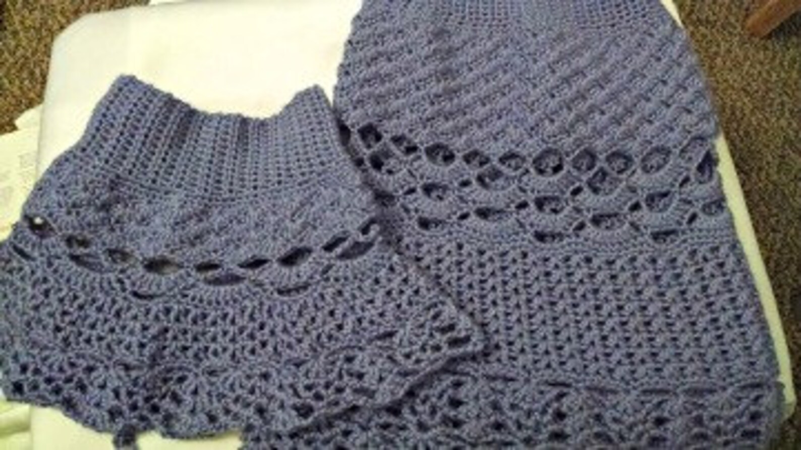 Loops and Shells Crochet Skirt Pattern - Etsy