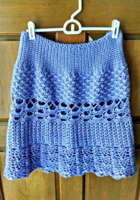 Loops and Shells Crochet Skirt Pattern - Etsy
