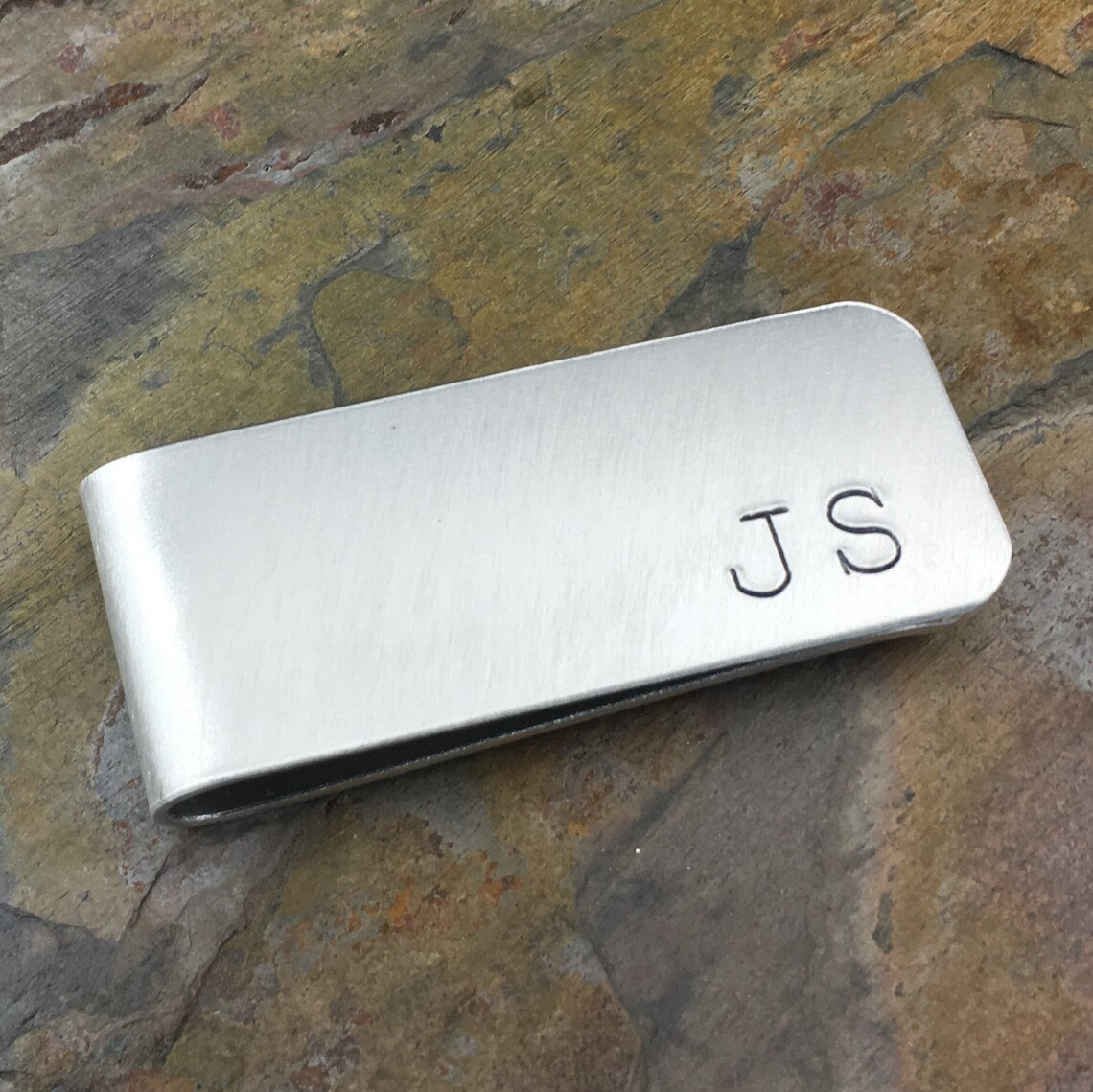 Personalized Money Clip Monogrammed Initials Groomsmen Gift - Etsy