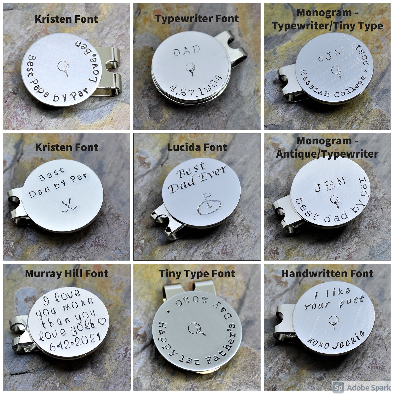 Magnetic Golf Ball Marker With Clip Golf Outing Putting | Etsy