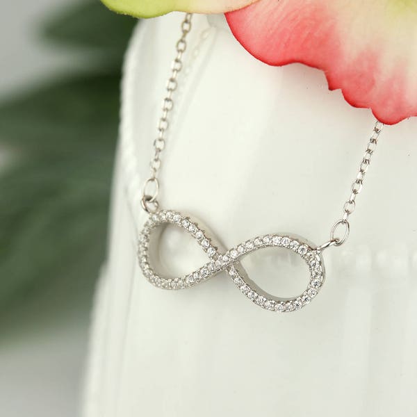 Infinity Necklace - Etsy