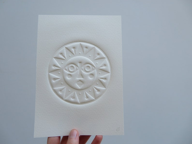 Sun A5 Mini Print | Etsy UK