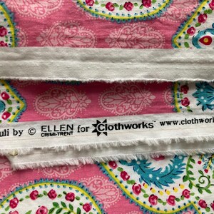 Clothworks Tuli Stylized Floral Multi Cotton , Pink 3 Yards Plus - Etsy