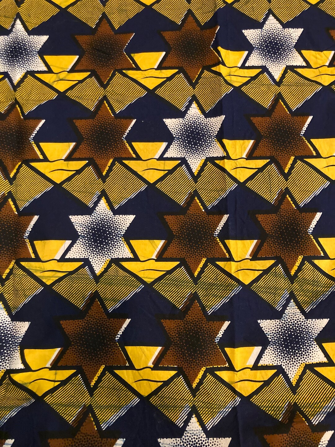 Veritable Real Wax Printed Fabric, African Fabric, All Cotton - Etsy