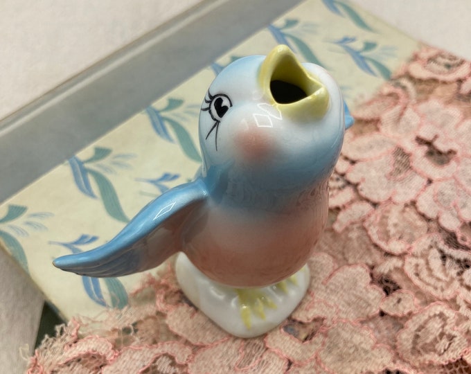 Vintage Style Pie Bird, Blue Bird Kitschy Kitchen - Etsy