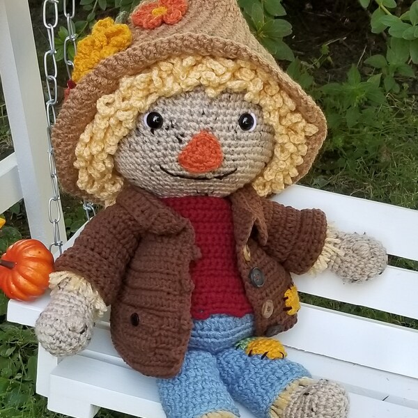Crochet Scarecrow - Etsy