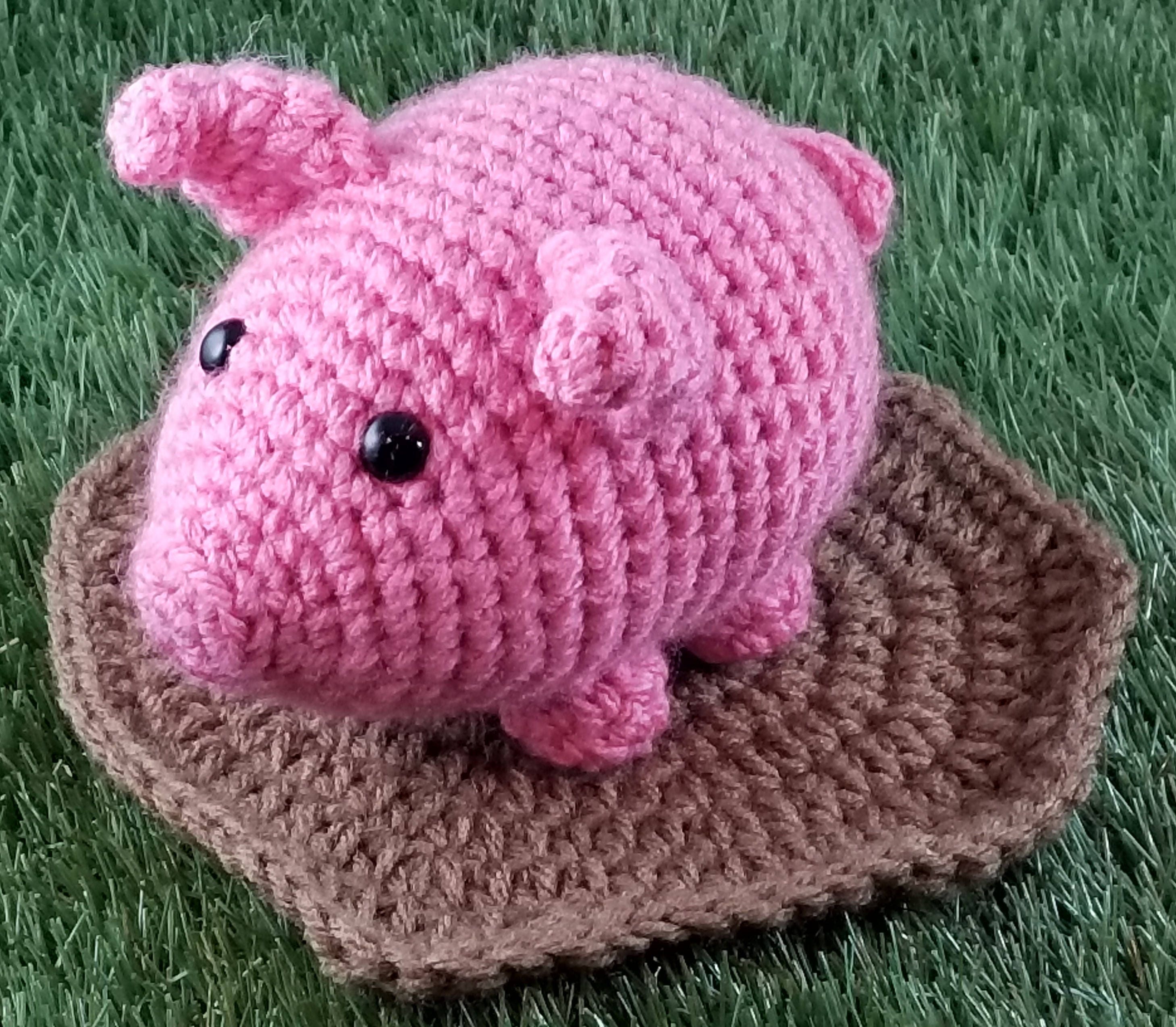 Mini Pig Crochet Pattern - Etsy