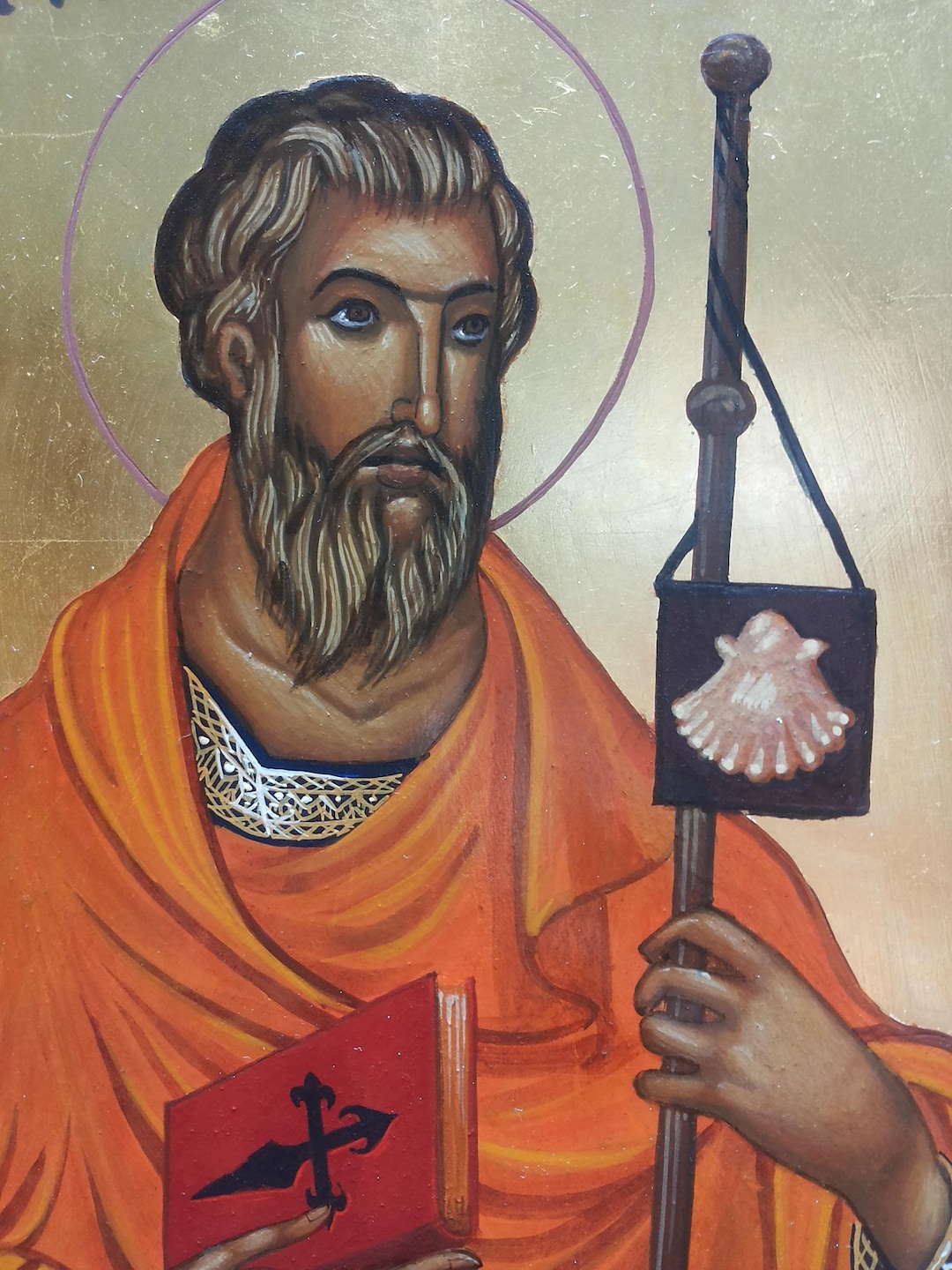Saint Jacob - Handpainted Orthodox Artisanal Icon, Icon of Saints ...