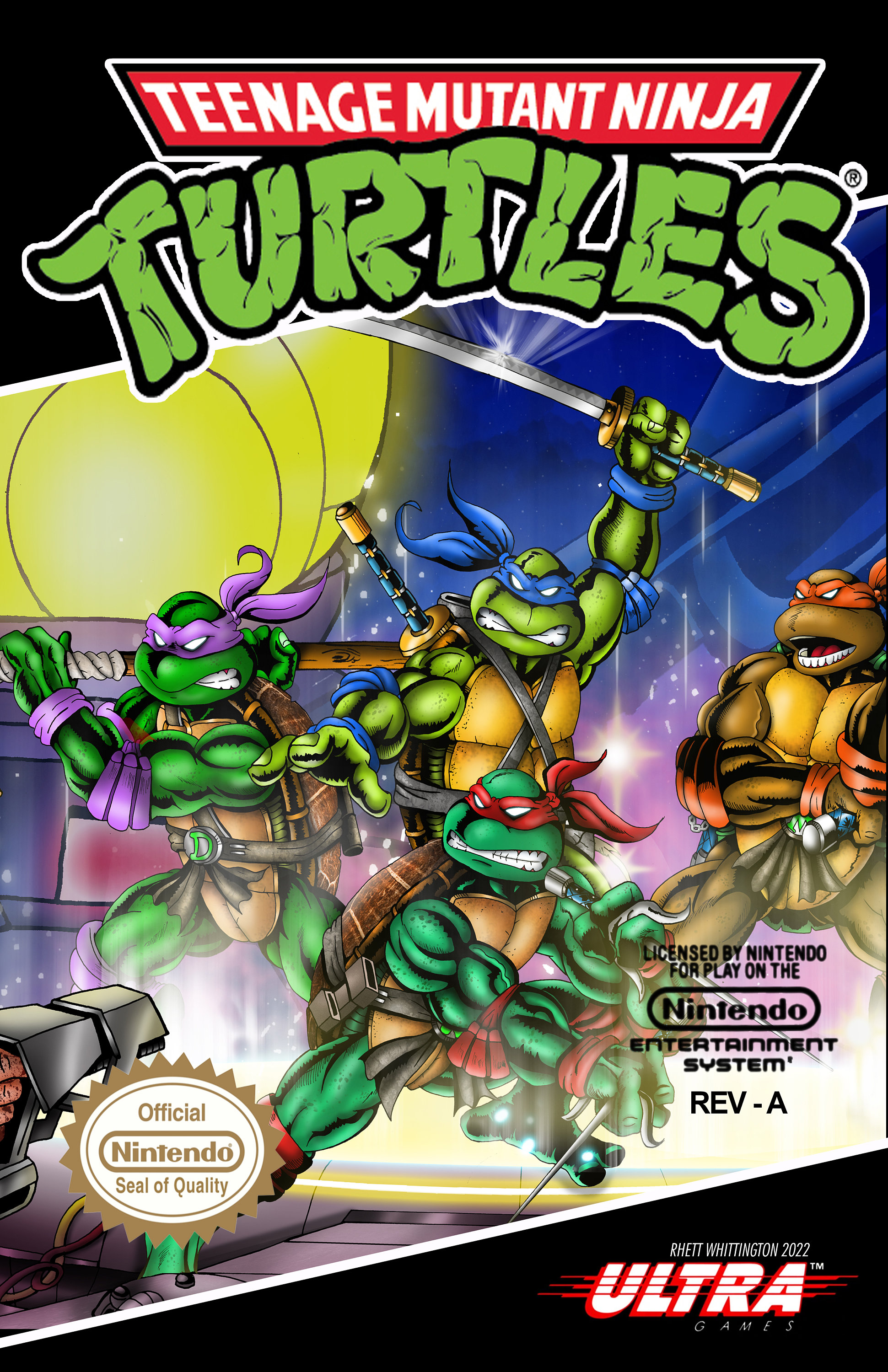 Original NES Classic Game Cover Remake Etsy