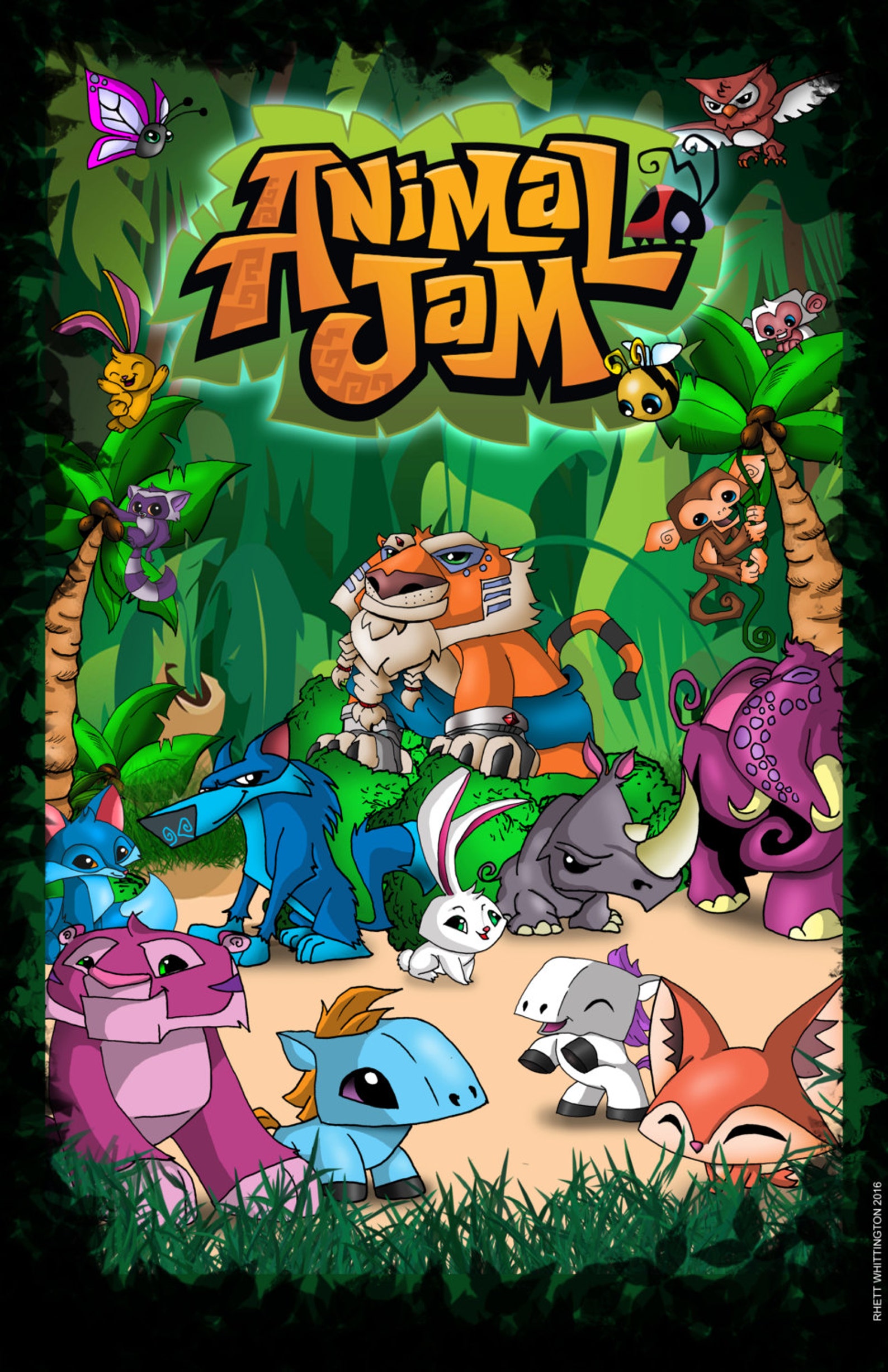 Animal Jam Poster - Etsy