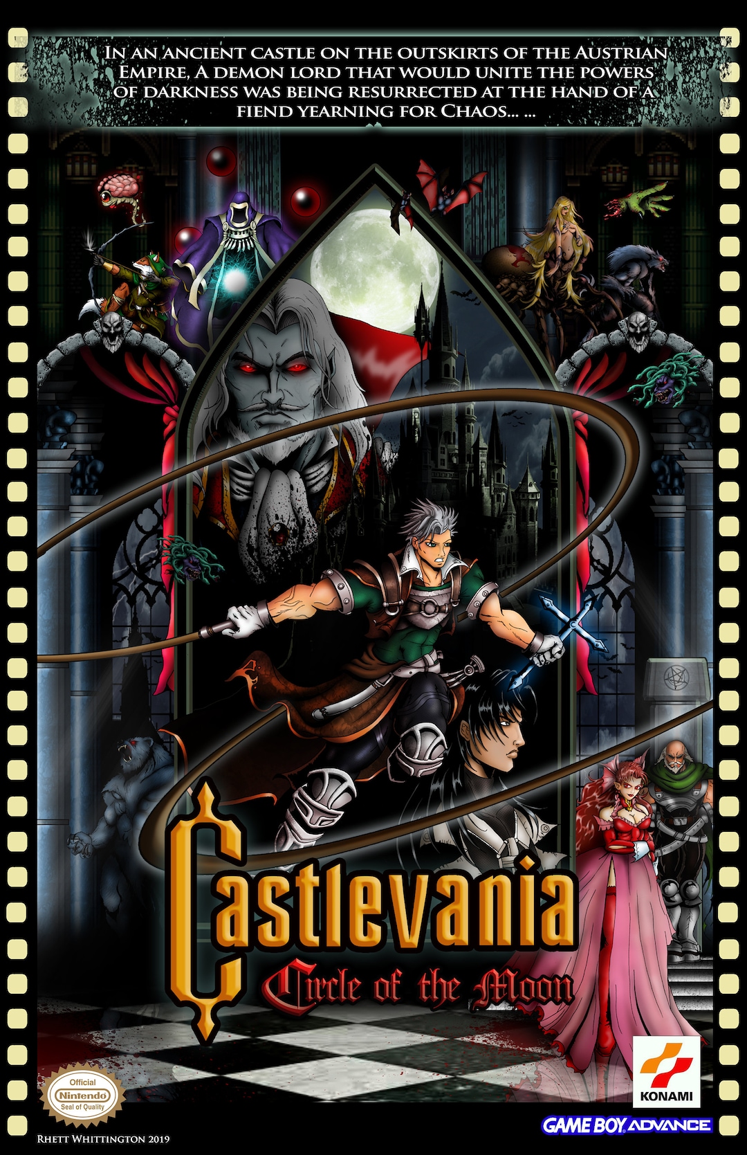 Castlevania Circle of the Moon Poster - Etsy UK