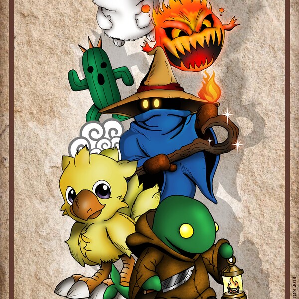 Final Fantasy Creatures - Etsy