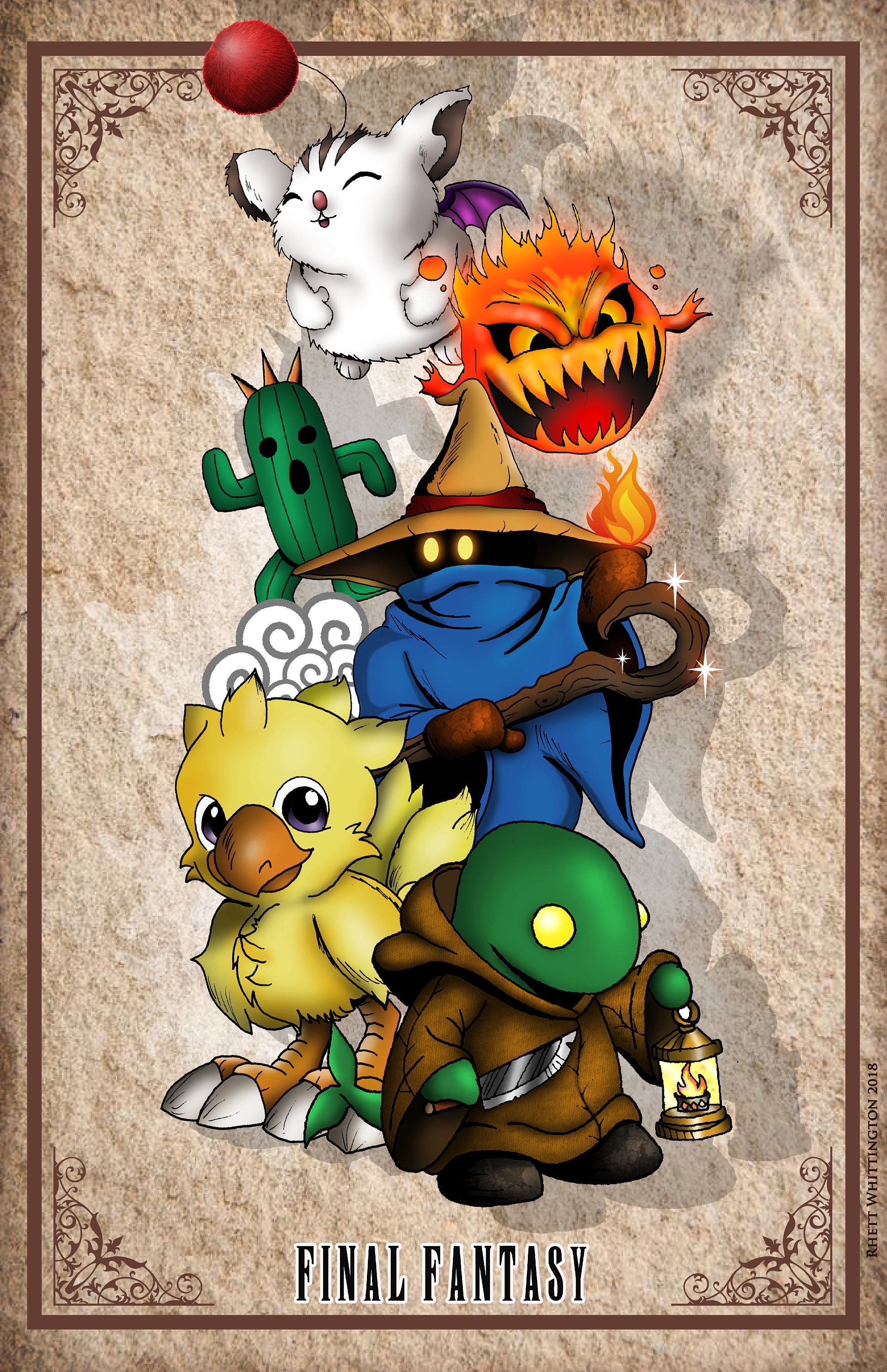 Final Fantasy Cute Creatures | Etsy