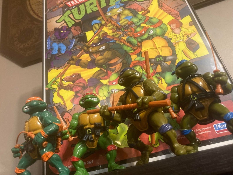 TMNT Classic Box Art Poster - Etsy
