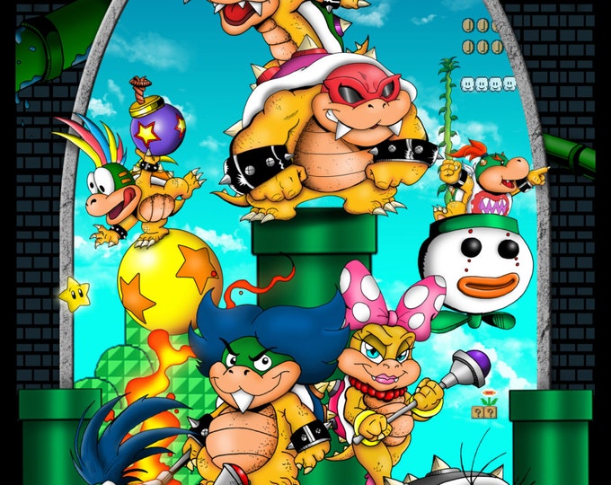 Koopalings Poster - Etsy