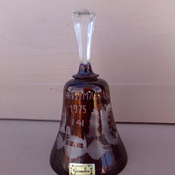 Bohemian Ruby Bell - Etsy