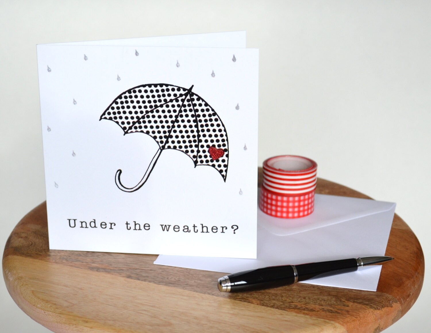 Under the Weather Card | Etsy