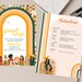 Groovy and Boozy Retro Bachelorette Invite and Itinerary - Etsy