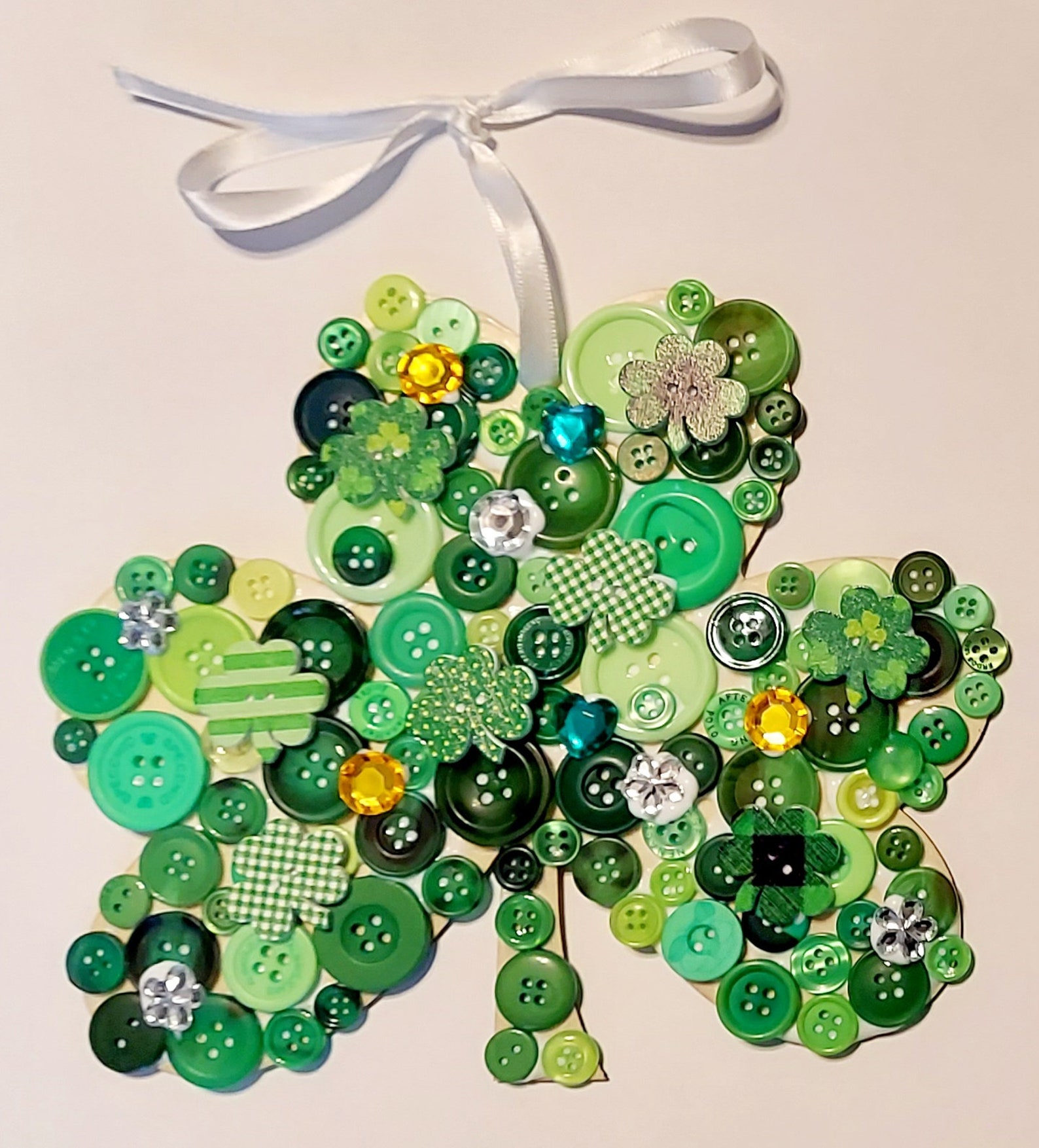 Three Leaf Clover St Pats Craft Kit, 6" Easy Craft Shamrock, Great for ...