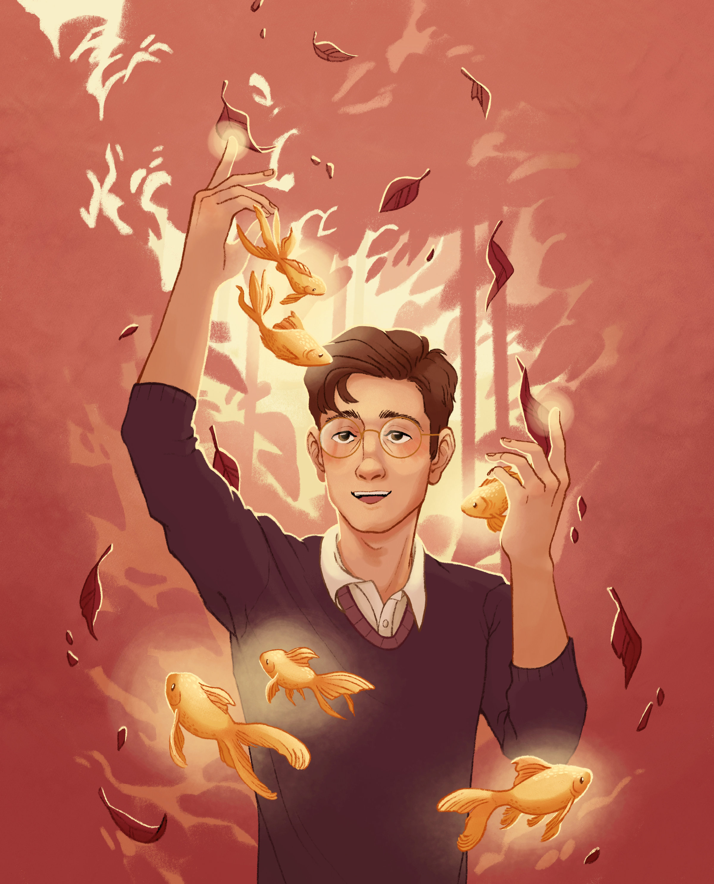 The Raven Cycle Fanart Print 8x10 Gansey - Etsy