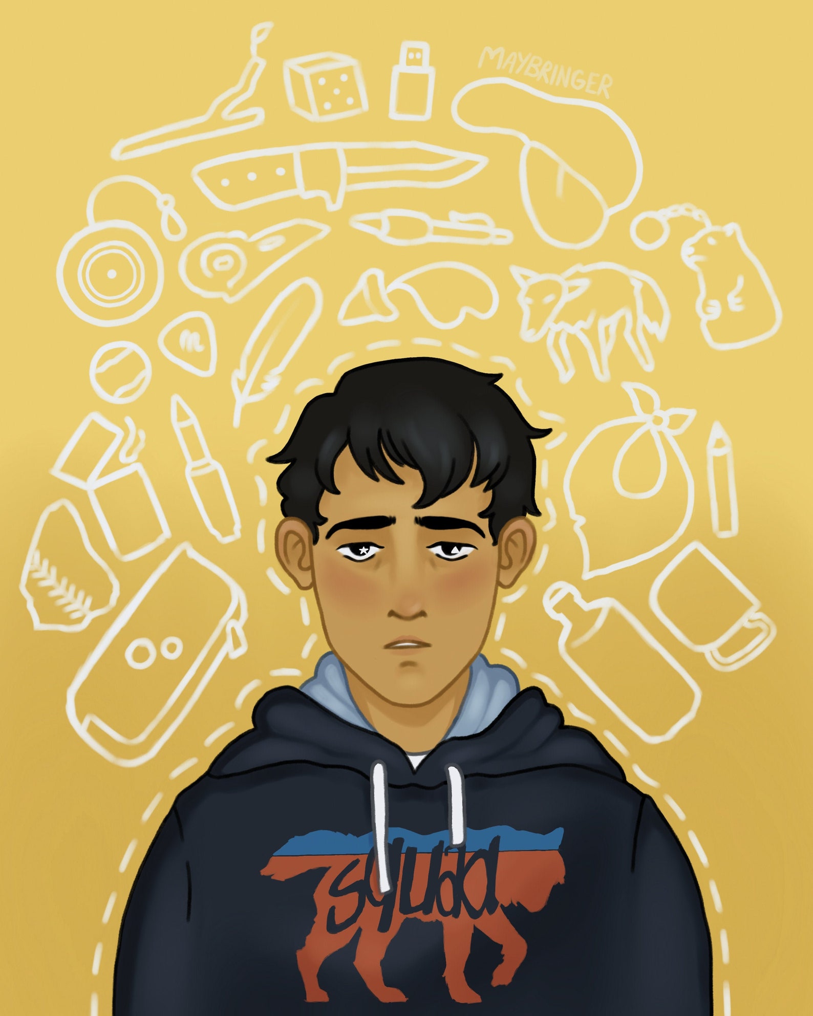 Life Is Strange 2 Sean Diaz Print Etsy