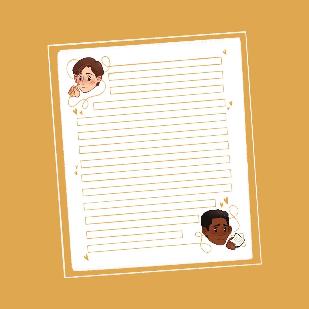 IT 2017 Fanart Printable Letter Writing Set Hanbrough/bike - Etsy