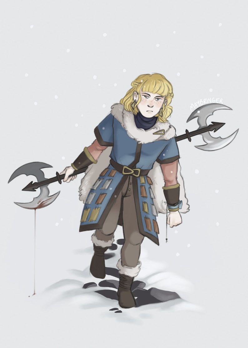 Personajes originales de Dungeons & Dragons Mini Impresiones | Etsy