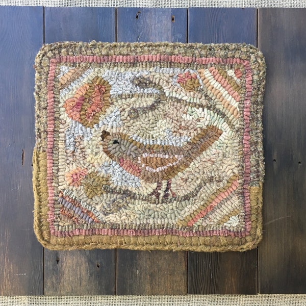 Primitive Hooked Rug - Etsy