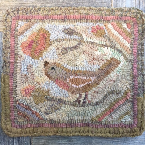 Primitive Hooked Rug - Etsy