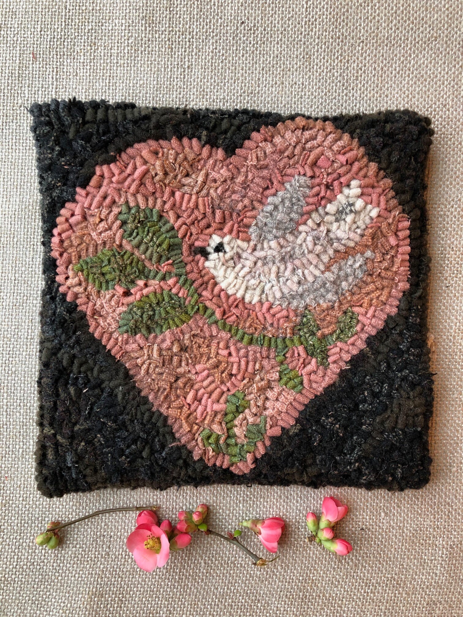 PDF Heartfelt Promise PDF Pattern Hooked Northwestfolkdesign - Etsy