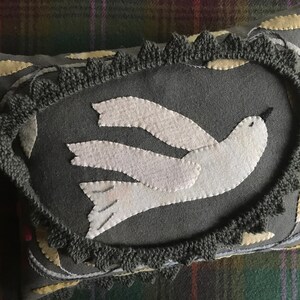 Skyward Dove: Wool Appliqué PDF Pattern Northwest Folk Design Marijo ...