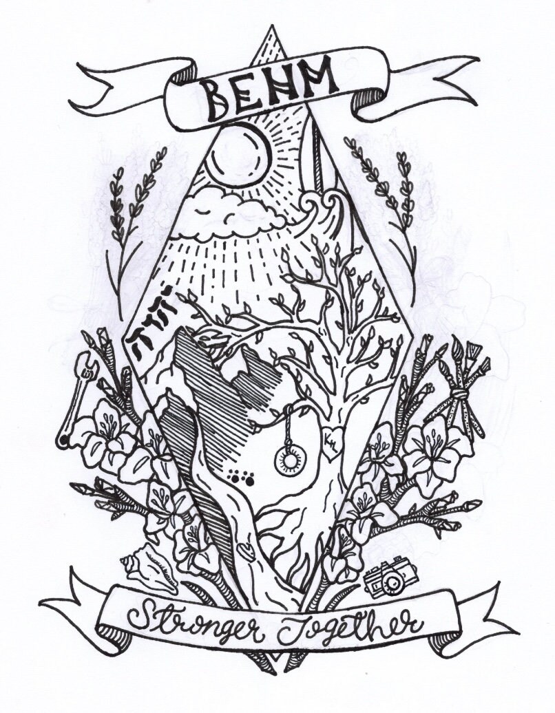 Personalized Family Crest Black and White - Etsy