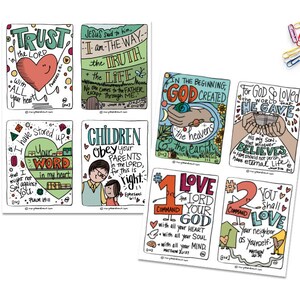 PRINTABLE DIGITAL DOWNLOAD Scripture Bible Verse "big Truths for Little ...