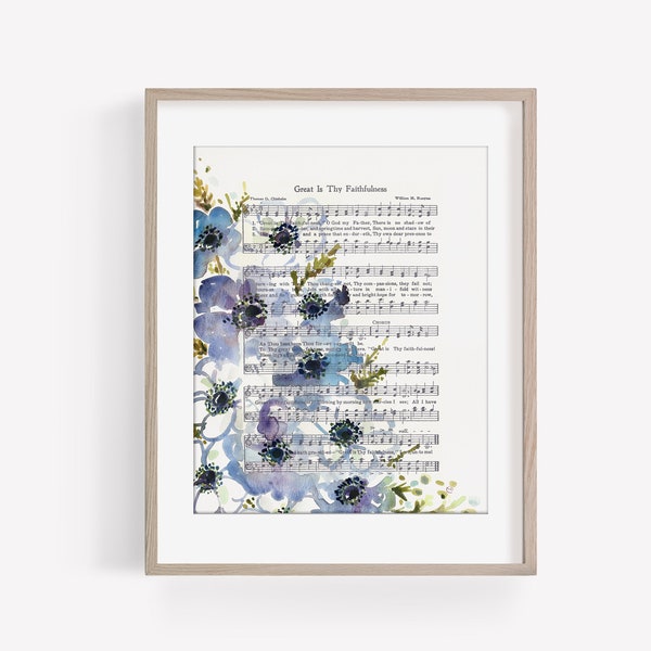 Hymn Wall Art - Etsy