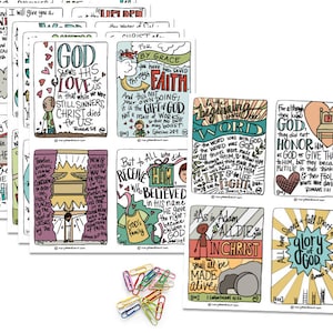 Printable Digital Download | Hand-drawn Good News Story Scripture ...