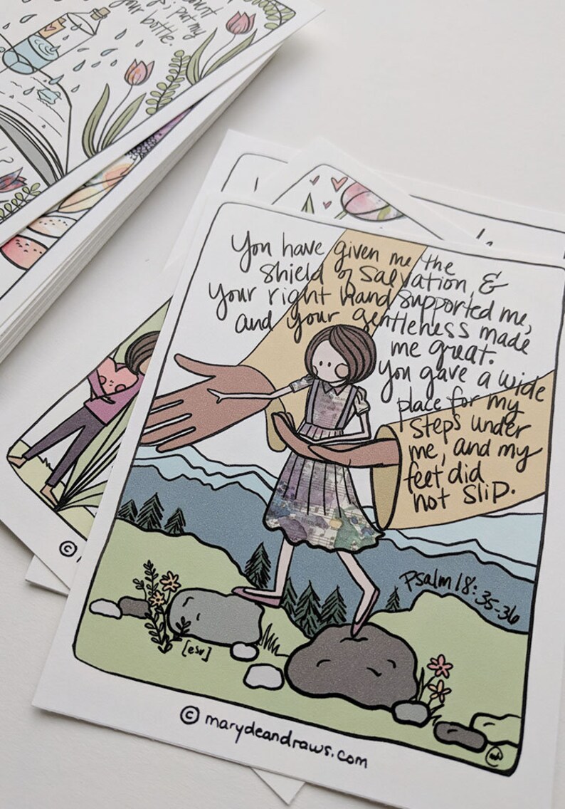 PRINTABLE DIGITAL DOWNLOAD Hand-drawn Comfort and Hope Bible - Etsy