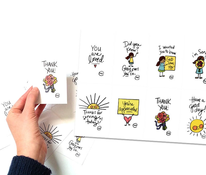 PRINTABLE Random Acts of Kindness & Encouragement Cards Set of - Etsy