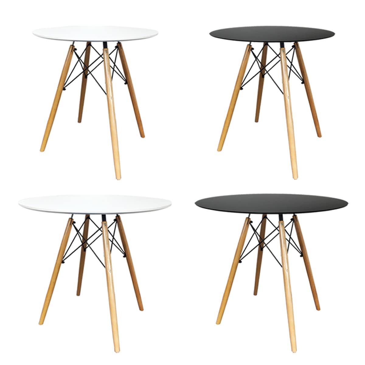 Round Dining Table Modern Design 60 or 80cm for Flat - Etsy UK
