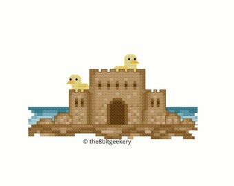 Sand Castle Pattern - Etsy