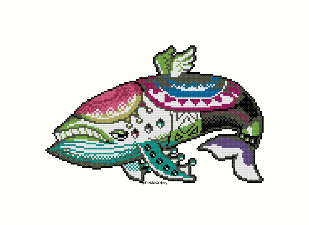 Link's Awakening Wind Fish Cross Stitch Pattern - Etsy