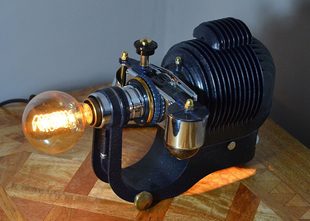 Metropolis Steam Punk Table Lamp/desk Light - Etsy