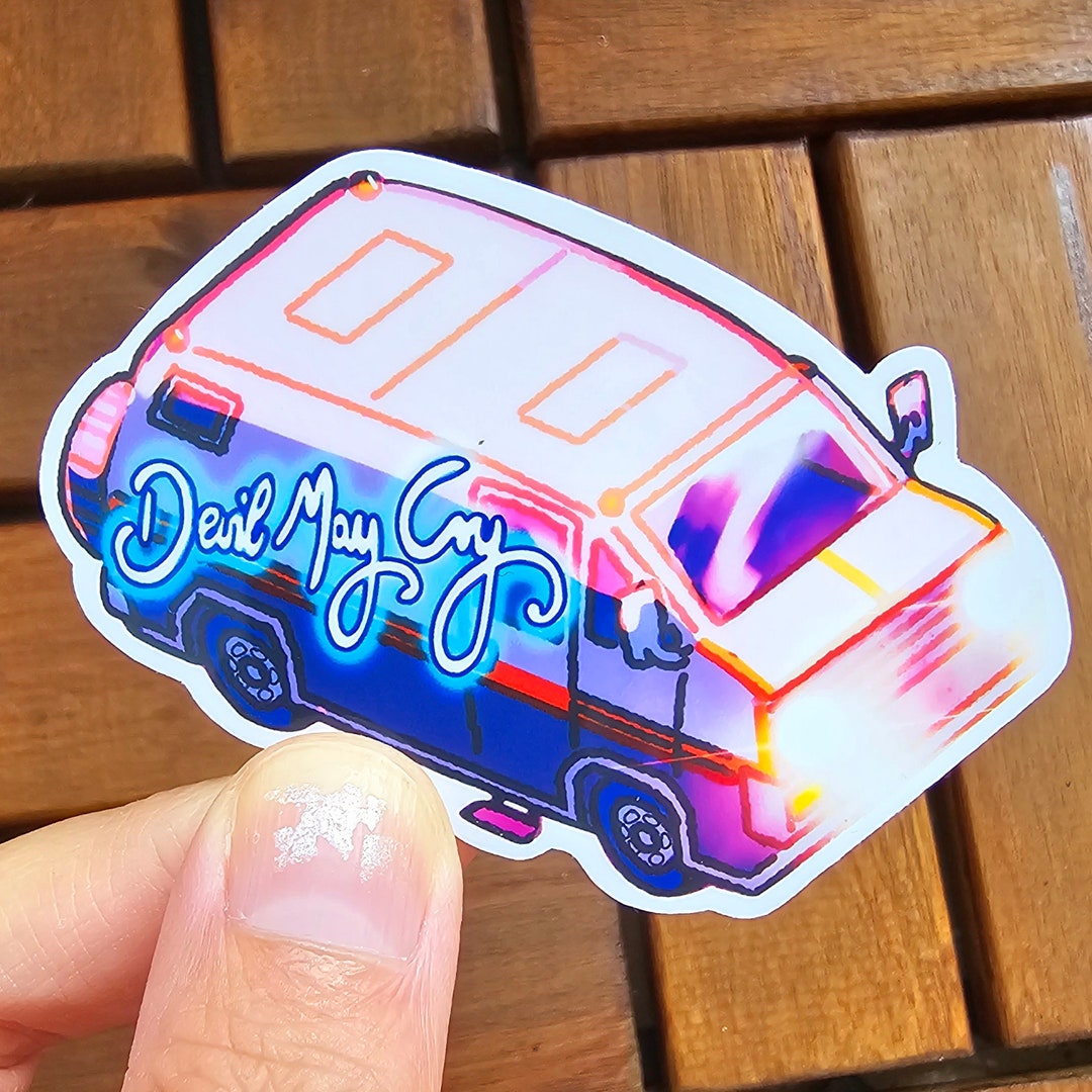 DMC5 Van Stickers - Etsy