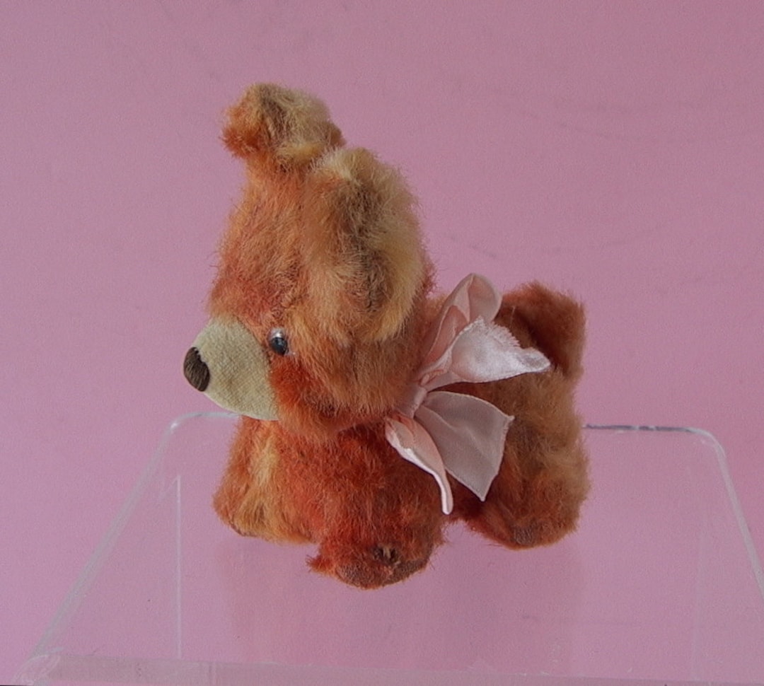 Cutest Tiny Vintage 1950s Rayon Plush Stuffed Toy CINNAMON - Etsy