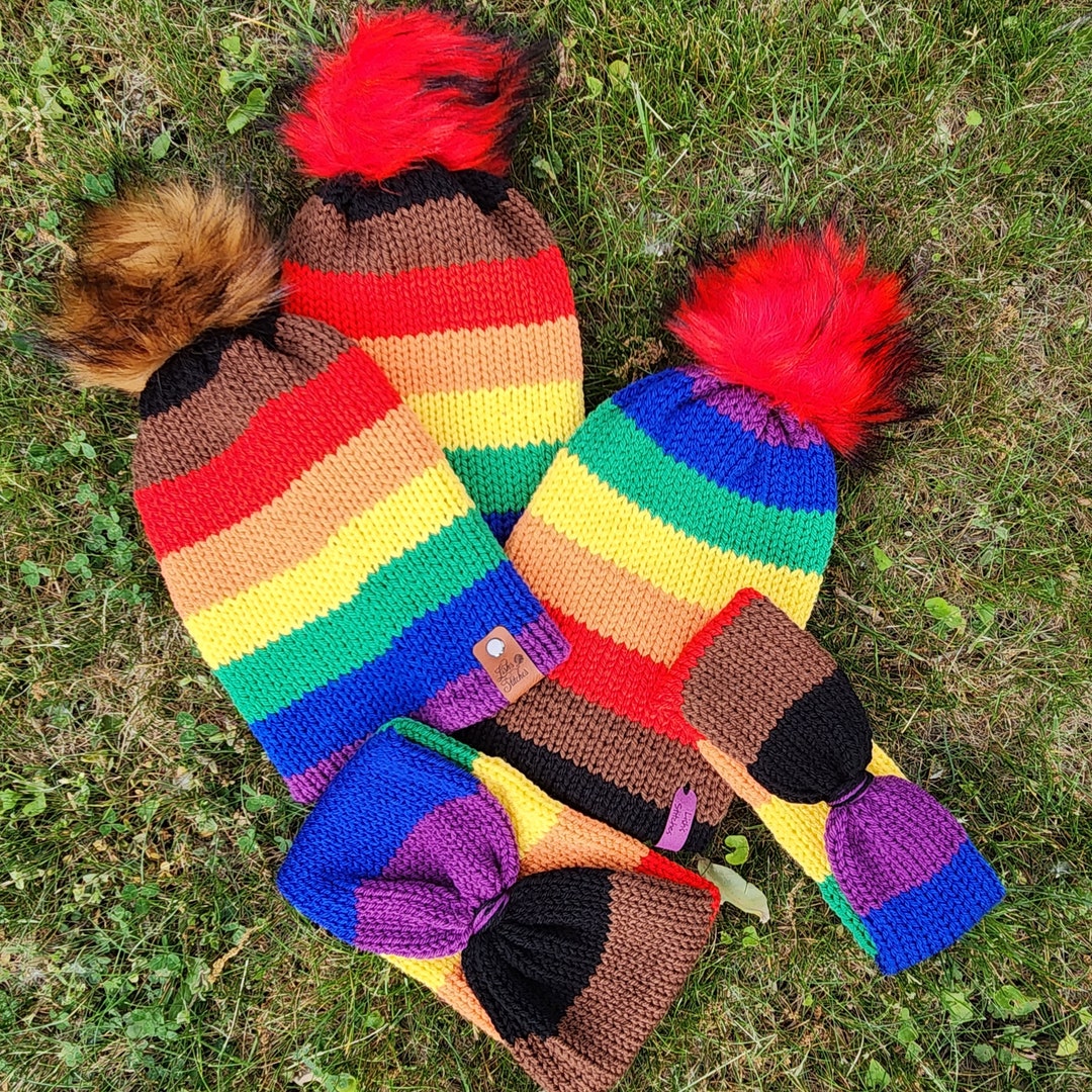 Rainbow/poc Pride Knitwear - Etsy