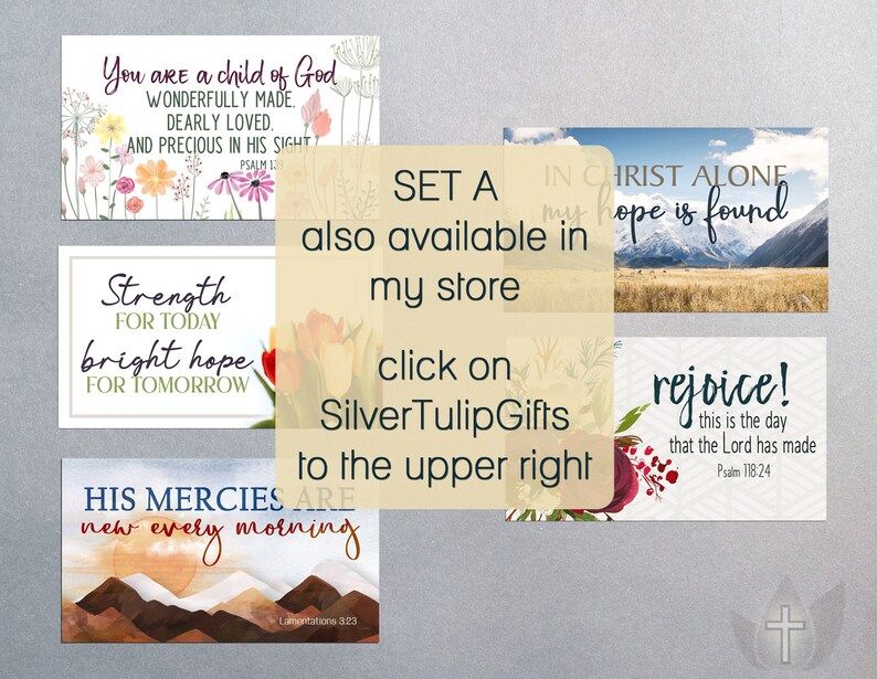 Bible Verse Fridge Magnets Faith Christian Gifts - Etsy