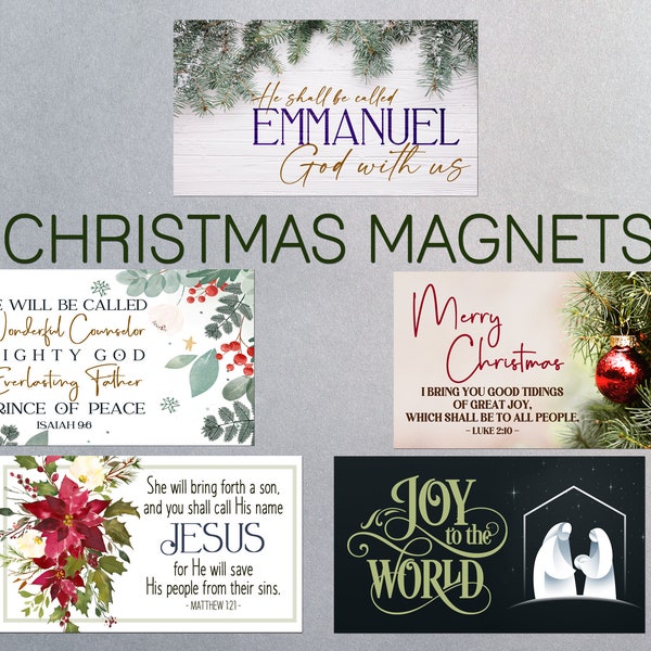 Scripture Magnet - Etsy