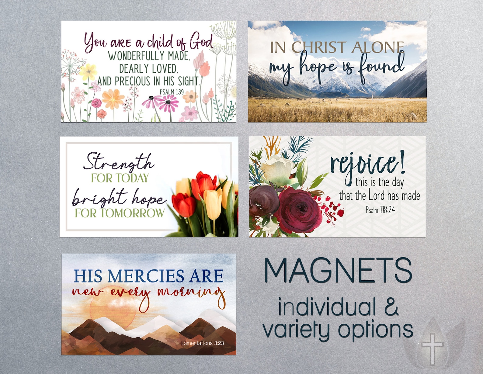 Bible Verse Fridge Magnets Faith Christian Gifts - Etsy