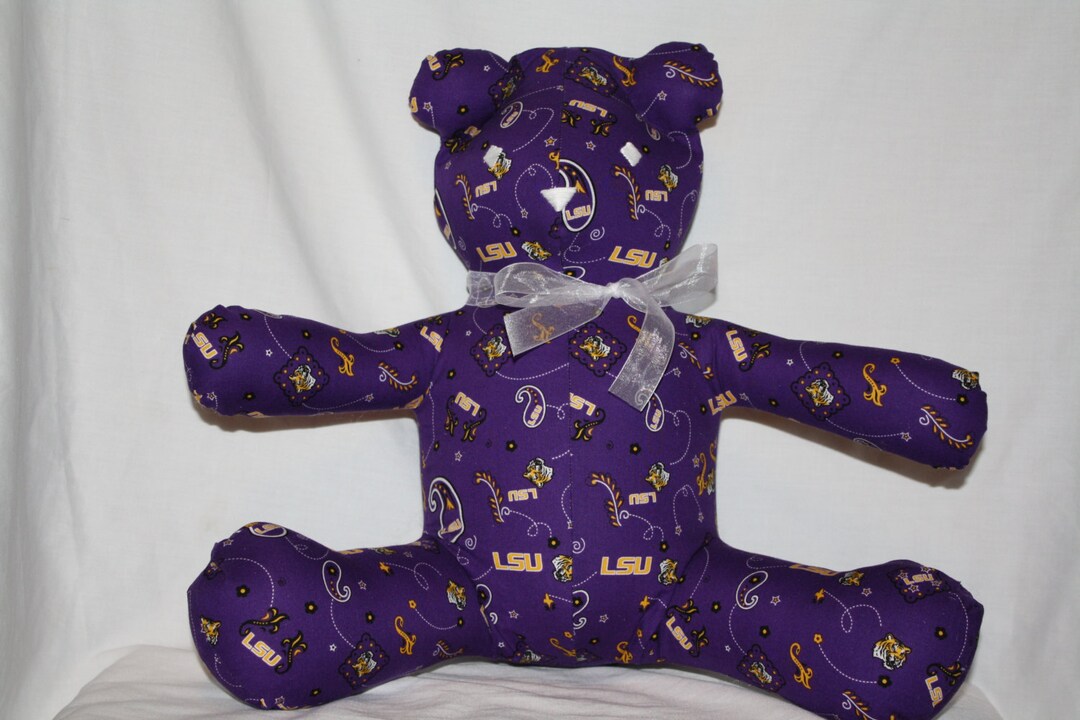 LSU Tigers Share-a-bear by Nina - Etsy